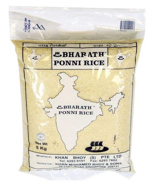 Bharath Ponni Rice 5kg - Rice & Millets - Daily Cooking Needs | Komalas ...