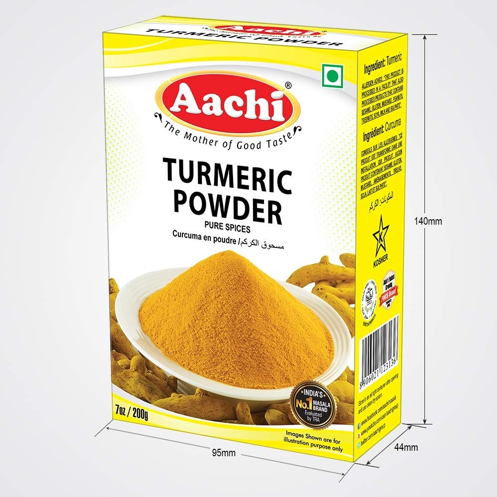 Aachi Turmeric powder 100g - Spices & podis - Daily Cooking Needs ...
