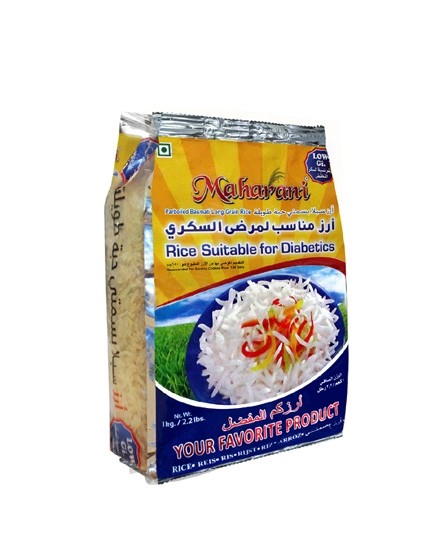 Maharani Diabetic Basmathi Rice 1kg | Komalas Vegemart – Online Grocery ...