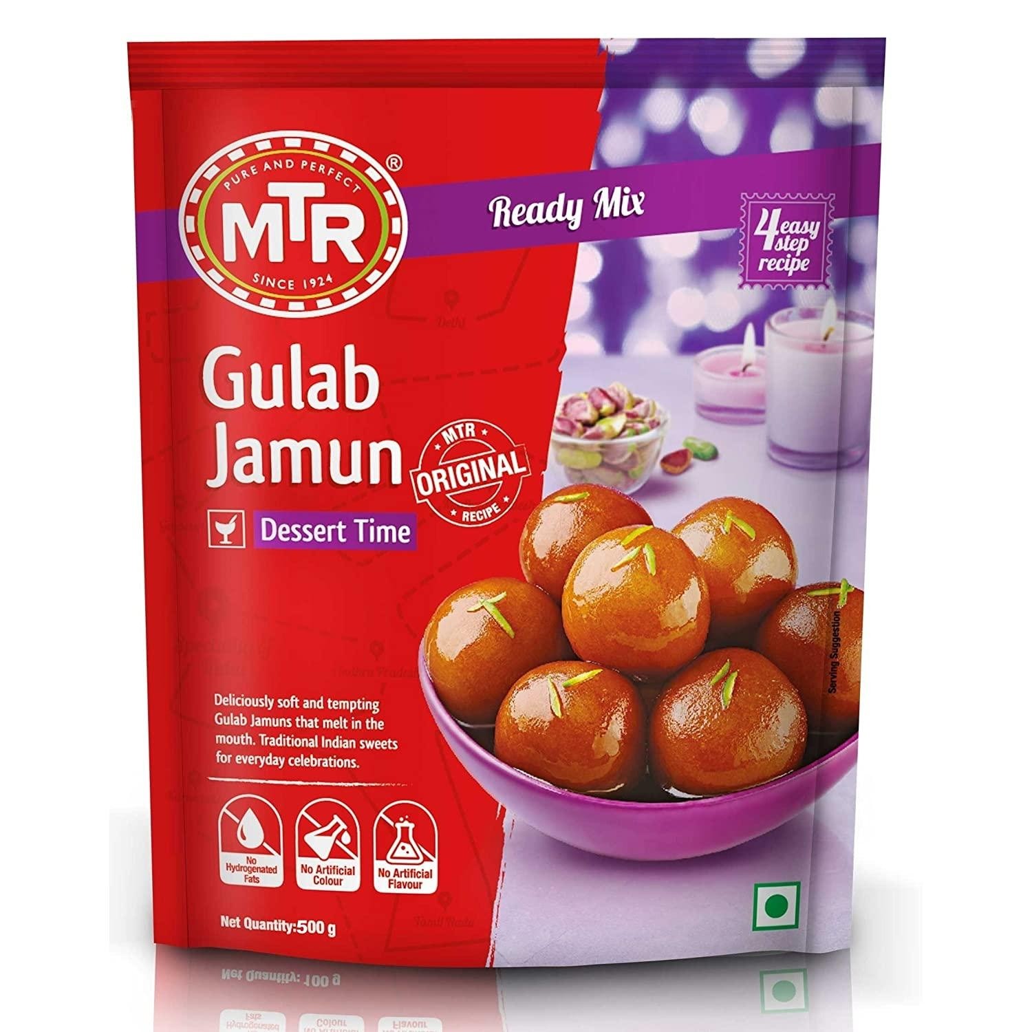 Mtr Gulab Jamun mix 200g - Flours & ready made mixes - Daily Cooking ...