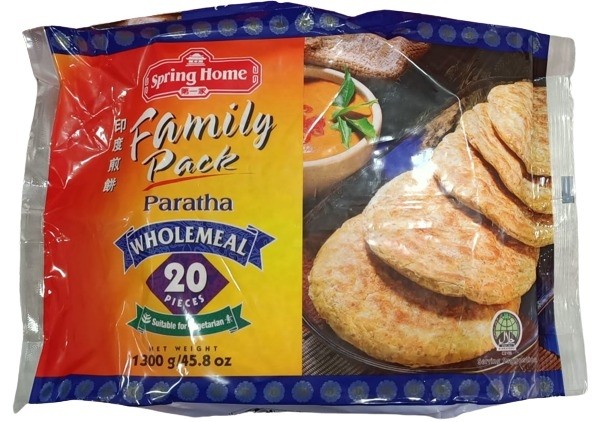 Wholemeal Paratha Family Pack 1300g - Dairy, Chilled & Frozen | Komalas ...
