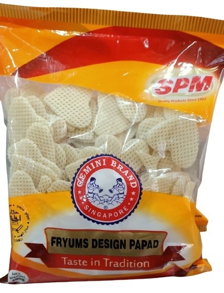 GB Fryums Design Papad 200g | Komalas Vegemart – Online Grocery Delivery
