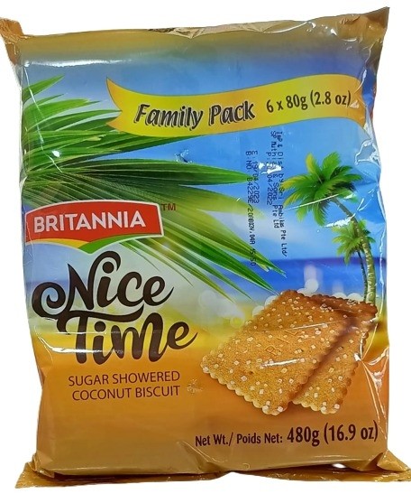 Britannia Nice Time Family pack 480g - Beverages & Snacks | Komalas ...
